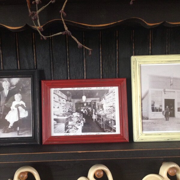 Rustic Red Wedding Frame Shabby Chic Distressed 4 X 6 Picture Photo ...