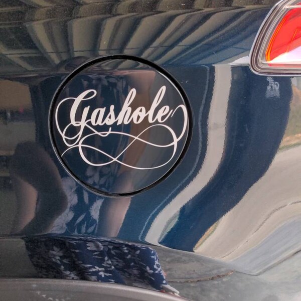 Gashole Vinyl Sticker Decal - Etsy