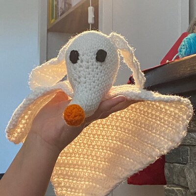 Crochet PATTERN Zero the Ghost Dog Plush Inspired by the Movie ...