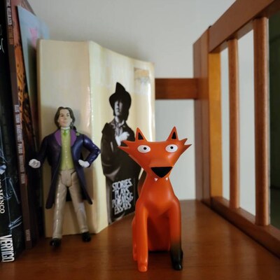 Space Coyote the Simpsons - Etsy