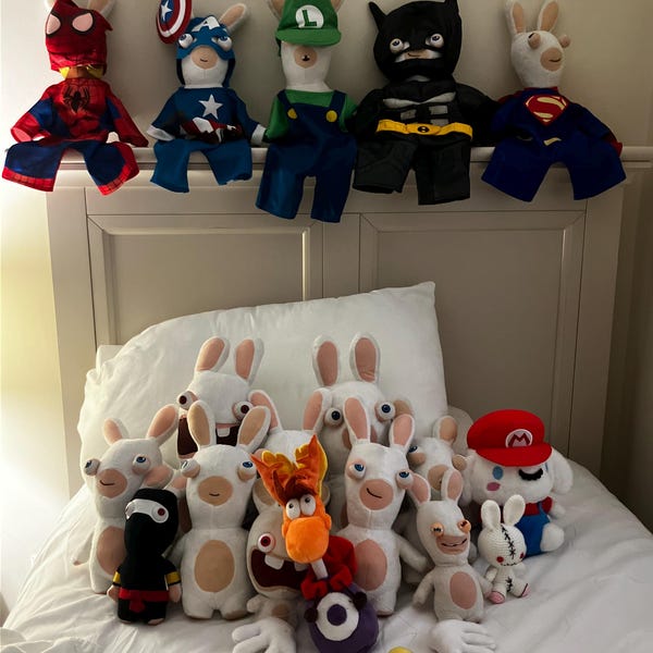 Rayman From the Series Rayman Plush Toy 11.1" (28 Cm) Handmade Soft Toy ...