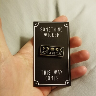 Not A Phase Enamel Pin - Etsy