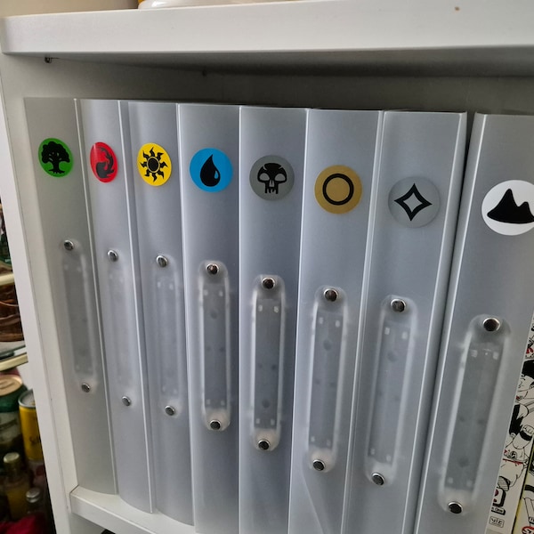 Magic the Gathering Mana Stickers / Decals - Individual - Etsy