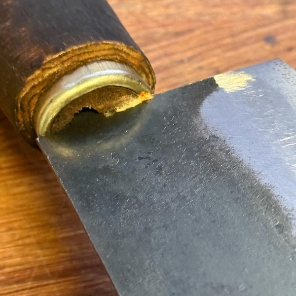 Crude - Premium Chinese Cleaver Vegetable Chef Knife, 8 Inch Narrow ...