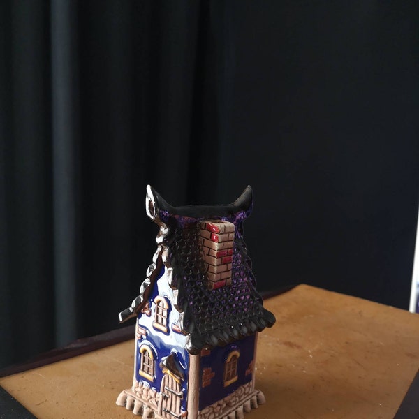 Ceramic Incense House. Handmade Incense Holders. Incense Cone Burner ...