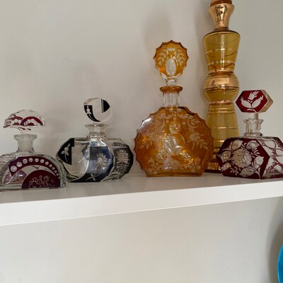 Meissen Crystal Cranberry Red Wine Glass Echt Meissner Bleikristall ...
