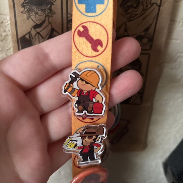 Team Fortress 2 - RED Team Acrylic Pins - Etsy