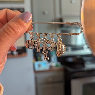 15pcs Pen Charms Quill and Ink Bottle Charms Antique Silver Tone 3D ...