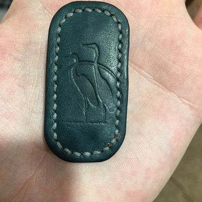 Leather Magnetic Slider Fidget, 3 Magnets Version - Etsy