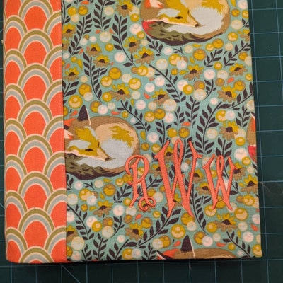 Notebook Cover Sewing Pattern, With Free Book Cover Tutorial for Any ...