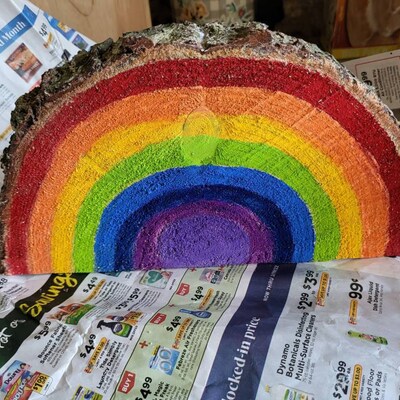 Wavy Peace Sign Wind Chime - Etsy