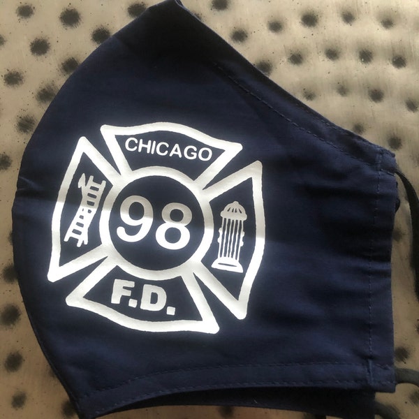 Custom Made to Order Firefighter Face Mask - Etsy