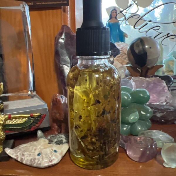 New Moon Oil, Intention Oil, Ritual Oil, Anointing Oil, Manifestation ...