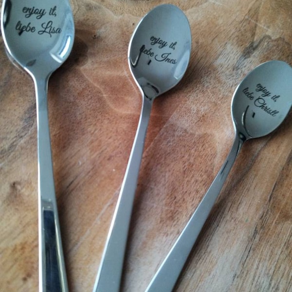 Personalized Spoon, Engraved Custom Spoon, Custom Text or Logo, Best ...