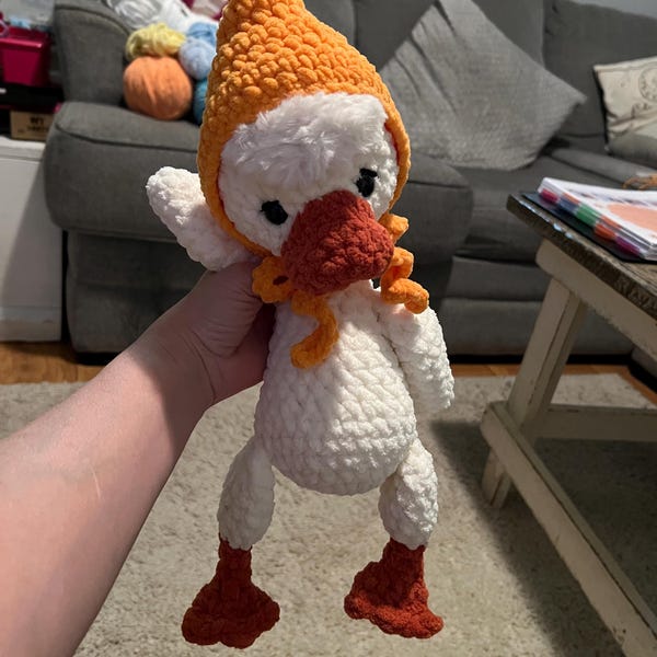 Goose Crochet Pattern / Gigi the Silly Goose Crochet Pattern / Low Sew ...