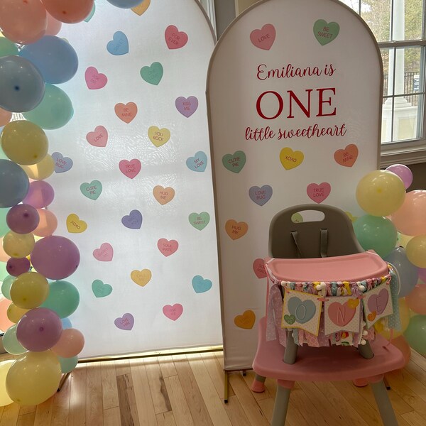 Custom Birthday Decal for Party Backdrop | Custom Birthday Decal for ...