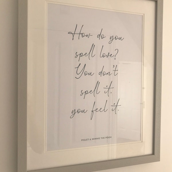 Custom Quote Print, Personalised Text Art, Your Quote Here, Type Wall ...