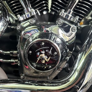 Harley Davidson Custom Made Derby Cover or Timing Cover your Choice for ...