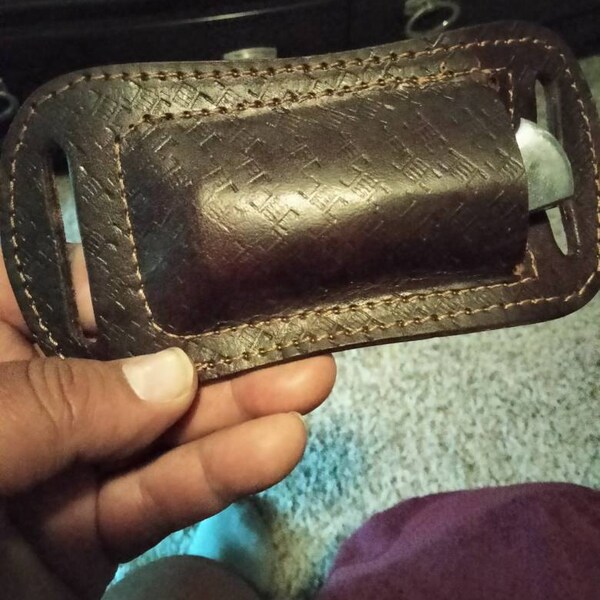 Handmade Cow Leather Sheath for Folding Knife Making Supply - Etsy