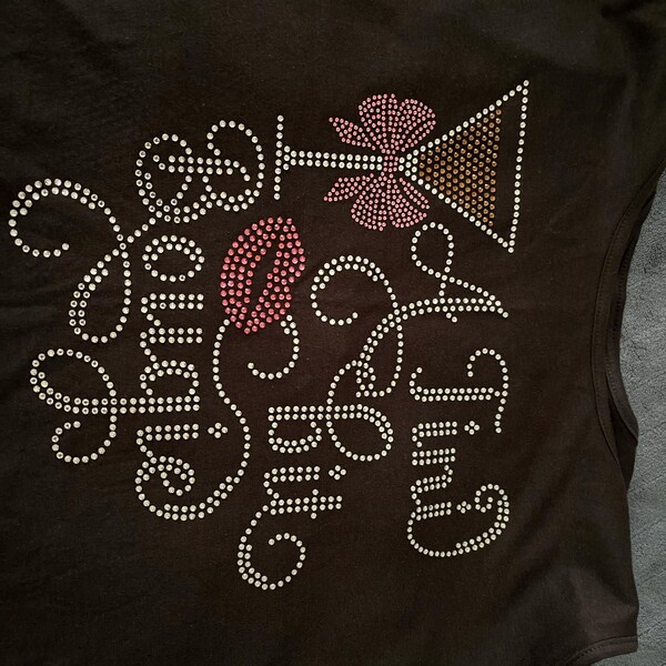 Cursive Raiders With a Firework Splash Around It RHINESTONE Mega Bling ...