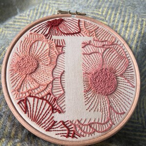 Celestial Design Letter m Hand Embroidery Pattern / Digital PDF ...