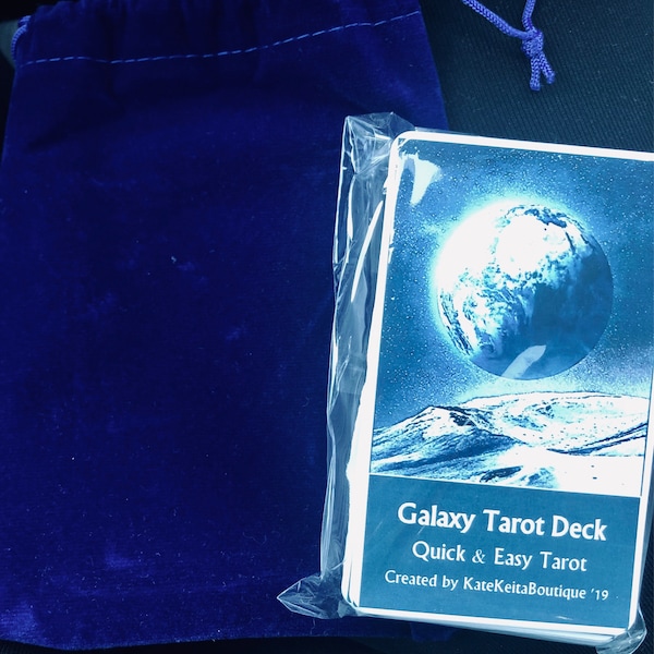Space Galaxy Tarot Deck. Cosmos Tarot - Etsy