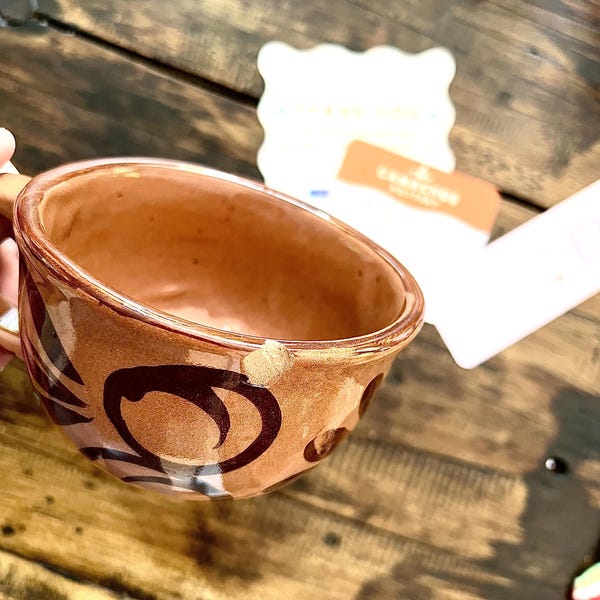 Mexican Barro Style Crochet Coaster Mexican Home Decor Mexican Barro ...