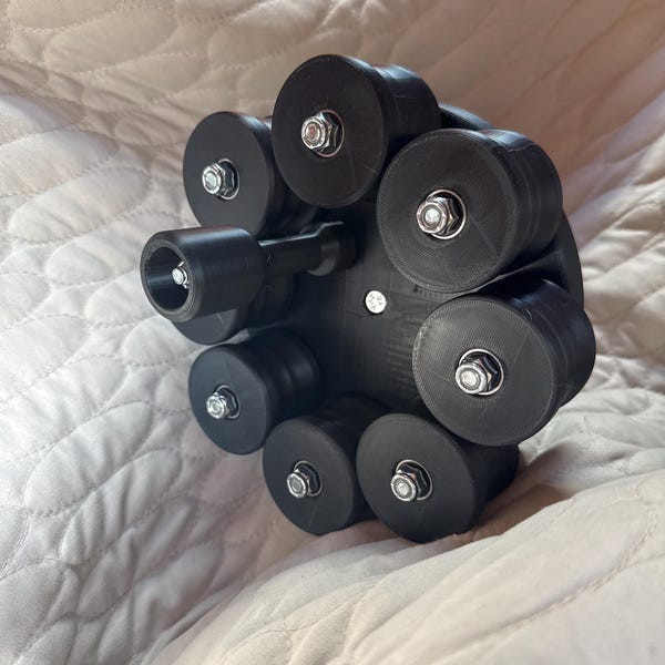 Notched 3D Printed Angiowheel "mech" Drill Spun Crank - Etsy