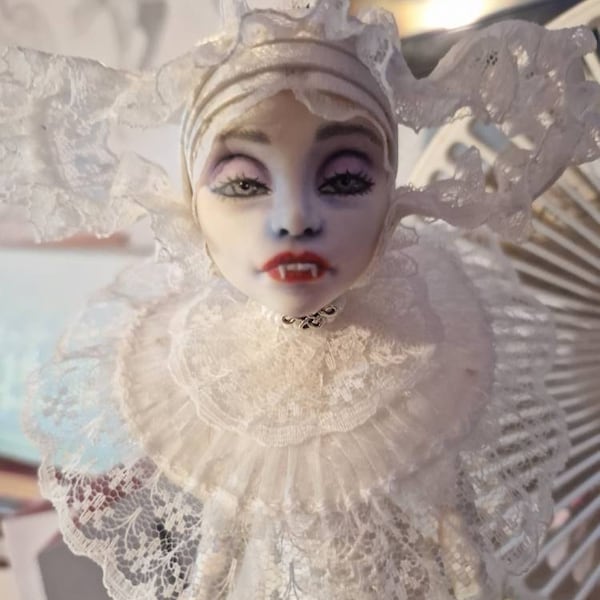 Isidella, Deep Sea Coral Mermaid Hybrid OOAK Doll Custom Art Doll ...