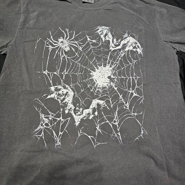 Three Bats Y2k Sweatshirt, Vintage 90s Style Bat Sweater, Retro Gothic ...