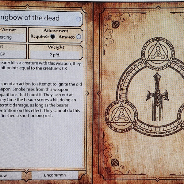 Dnd Spell Book Pages Sheets PDF Fillable for Every Class Customizable ...