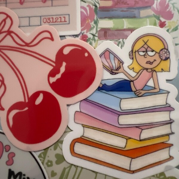 ANY 5 Stickers of Your Choice, Sticker Pack, Sticker Bundle, Book ...