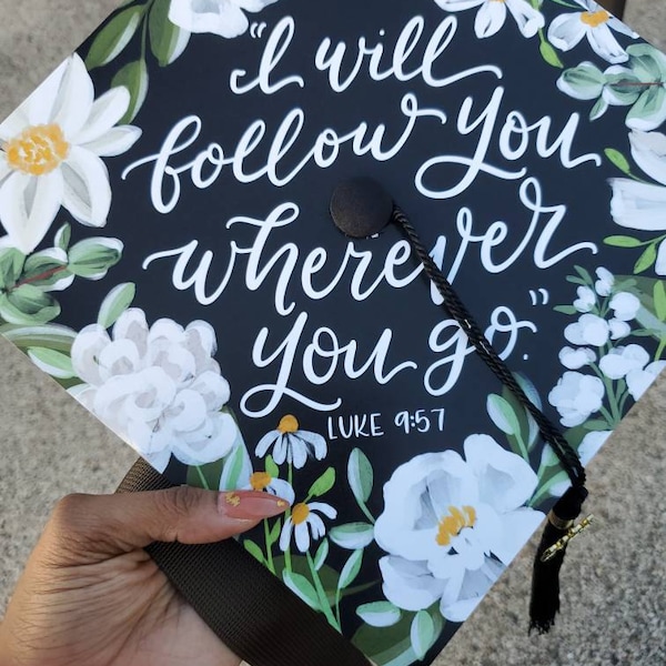 Custom Graduation Cap Topper, for I Know the Plans I Have for You ...