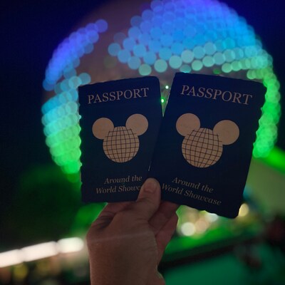 PRINTABLE PDF Drinking and Eating Around the World Showcase Passport - Etsy