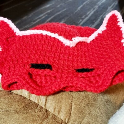 PATTERN ONLY PJ Masks Inspired Crochet Mask - Etsy