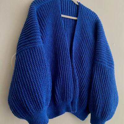 Cirrus Cloud Cardigan Crochet Pattern digital Item NOT a Physical Item ...