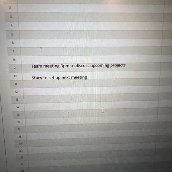 Onenote Meeting Notes Template, Editable Meeting Minutes, Digital ...