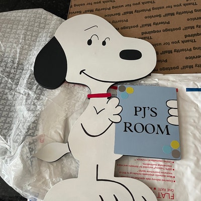 Snoopy Sign, Snoopy, Snoopy Room Sign, Kids Door Signs, Snoopy Gifts ...