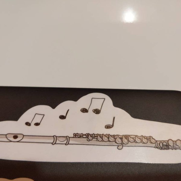 Flute Sticker - Etsy