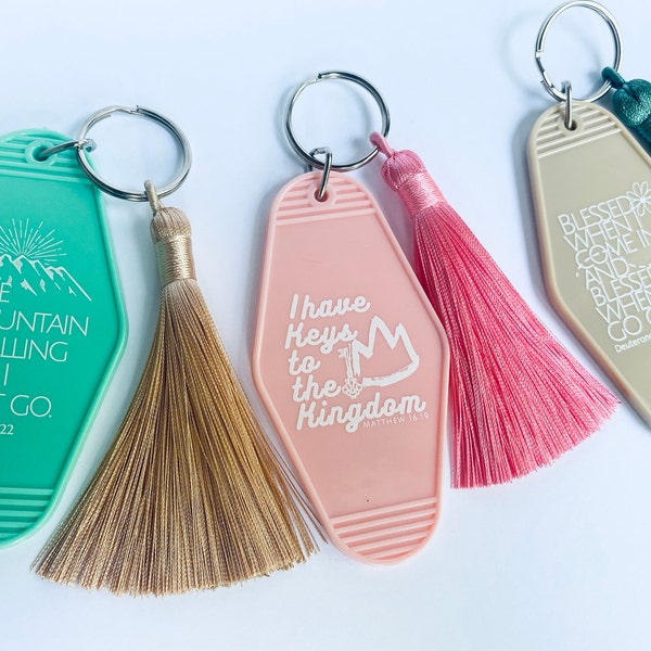Elegant Customized Acrylic Keychains - Sophisticated Keepsakes - Etsy