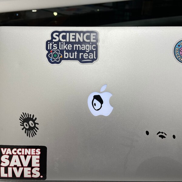 Cute Science Stickers for Laptop or Water Bottle, Sticker Pack, Graphic ...