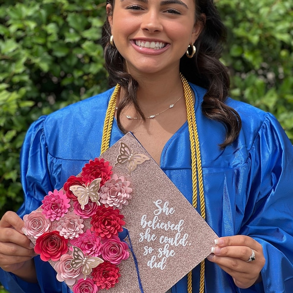 Graduation Cap Topper, Custom Grad Cap, Graduation Cap Design ...