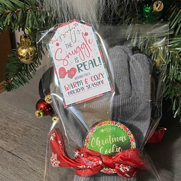 The Snuggle is Real Gift Tags ,christmas Gift Tags for Mittens, Gloves ...