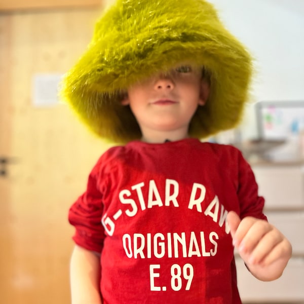 Incredibly Soft Extra Thick Fur Fluffy Fuzzy Bucket Hat -vegan Fur Hat ...