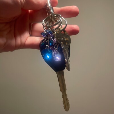 Flower Clip-on Keychain GOLD NOW AVAILABLE - Etsy