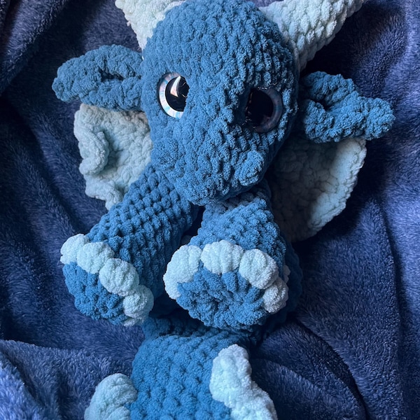 Cato the Dragon Snuggler/lovey Amigurumi Crochet Pattern - Etsy