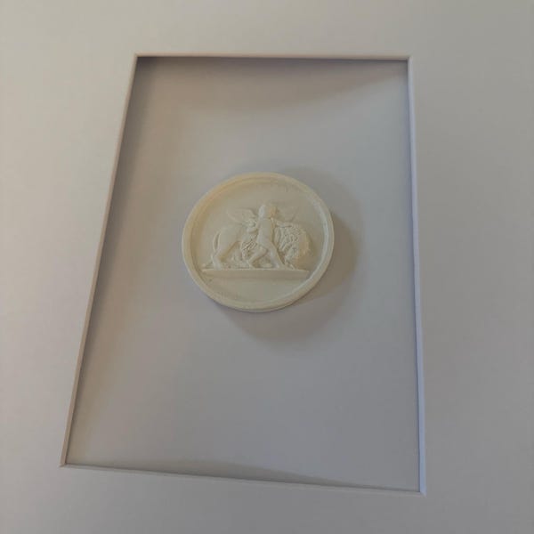 Plaster Intaglios | Large Size | White Grand Tour Intaglios Gems ...