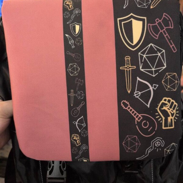Dnd Diaper Backpack, Dnd Backpack, Dnd Bag, DM Gifts, Dnd Baby Bag, Dnd ...