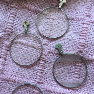 Antique Monocle - Vintage Optometrist Lens - Eyeglass Lenses - Old Eye ...