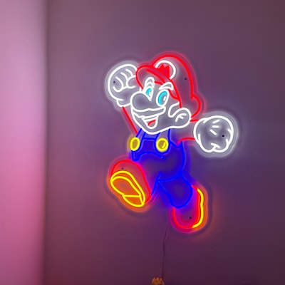 Kirby Neon Sign Kirby Decor Neon Sign Bedroom Japanese - Etsy